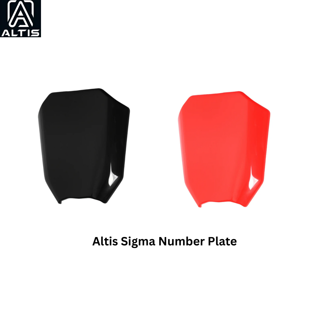 Altis Sigma Number Plate – XMOTOR USA